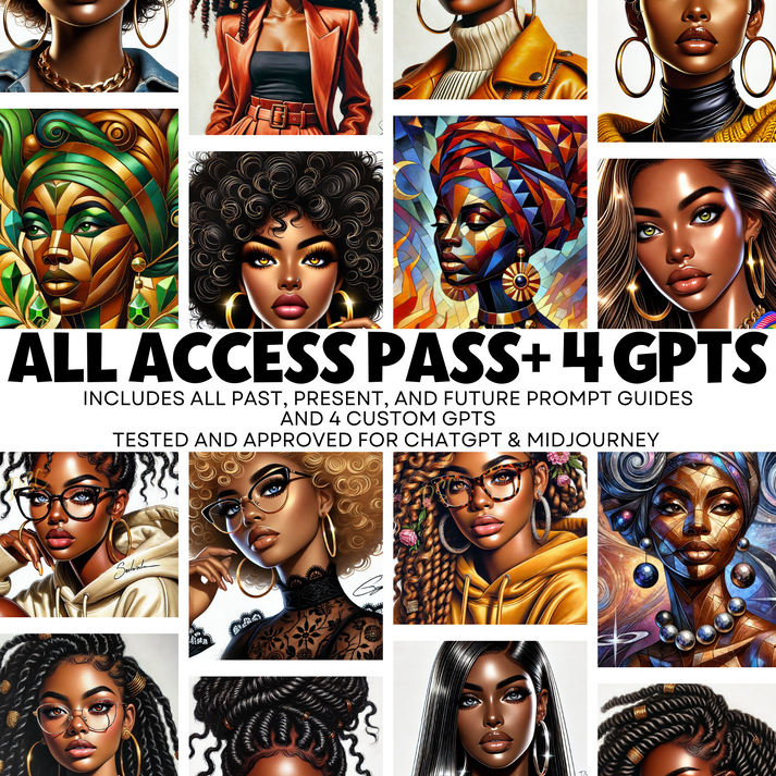 All Access Pass Bundle – Includes Every Prompt Guide + 4 Custom GPTs f ...