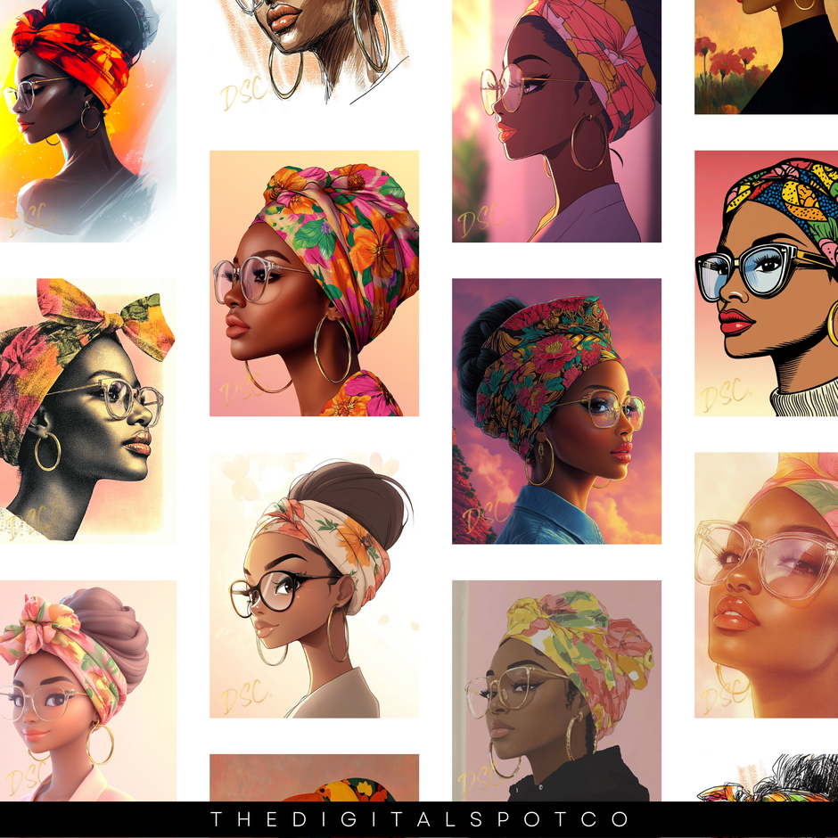 Midjourney SREF Code Guides – The Digital Spot Co.